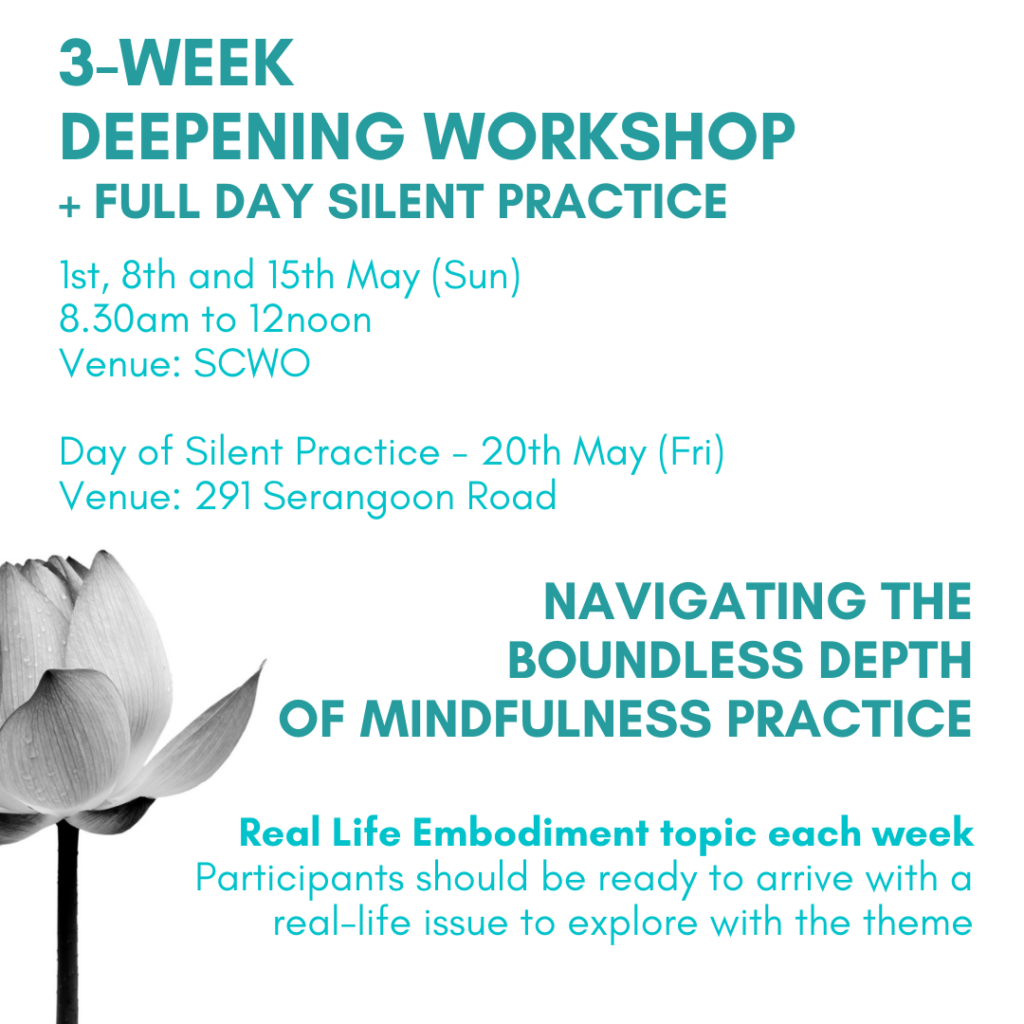 3-week Deepening Practice workshop - Ming Mindfulness